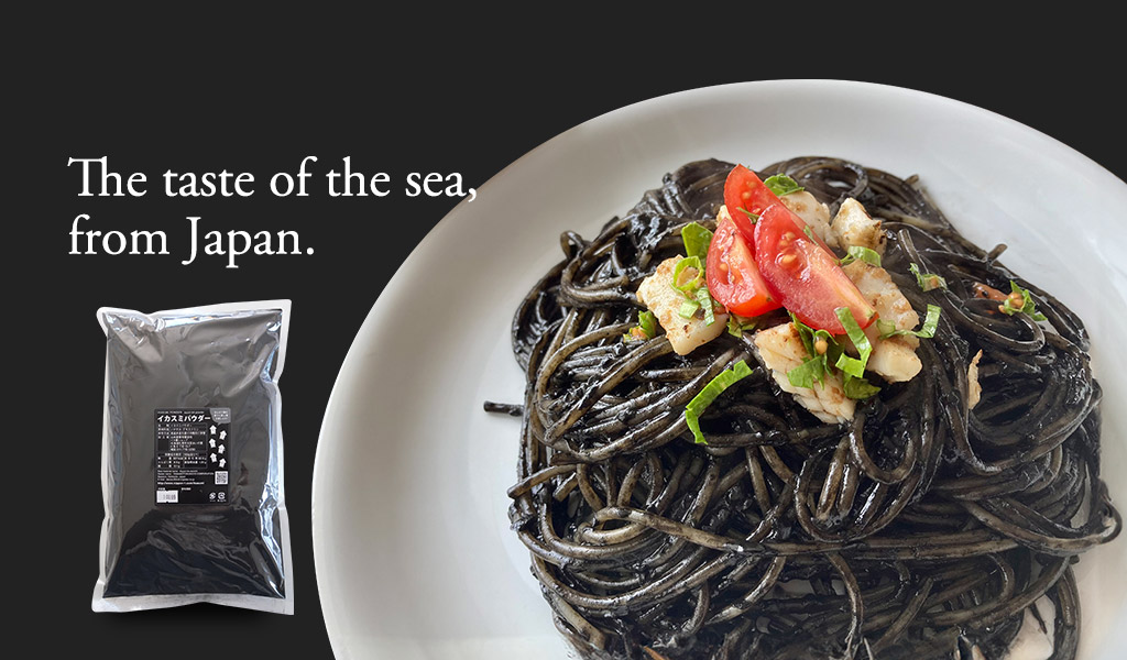 Squid Ink Muji Pasta Sauce Squid Ink 66g – Japanese Taste